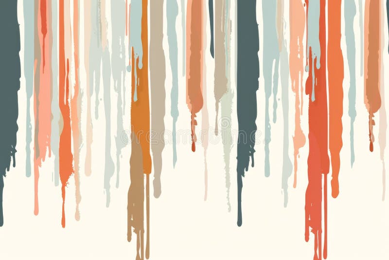 Color Drip Simple Seamless Pattern Stock Illustration - Illustration of ...
