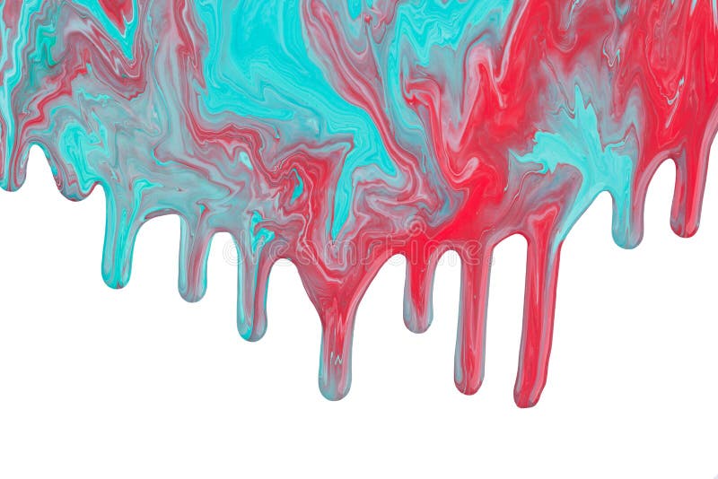 Color dripping paint stock illustration. Illustration of blend - 182668384