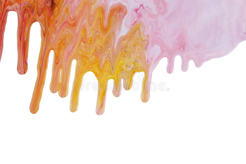 Color dripping paint stock illustration. Illustration of graphic ...