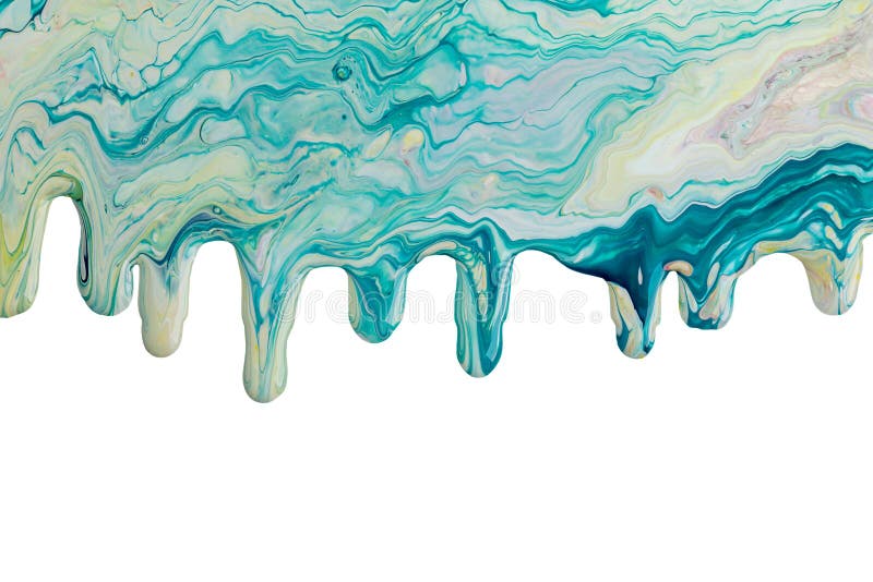 Color dripping paint stock illustration. Illustration of blend - 182668384