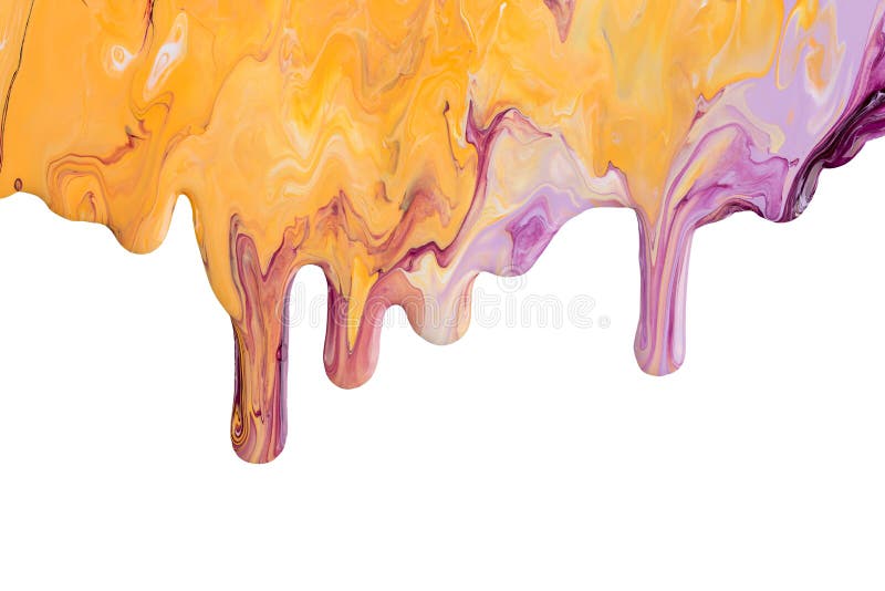 Color dripping paint stock illustration. Illustration of abstract ...