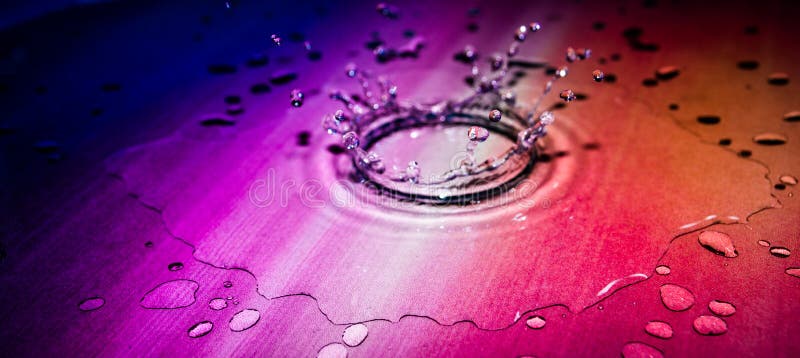 Color drop in the water stock photo. Image of splash - 49164828