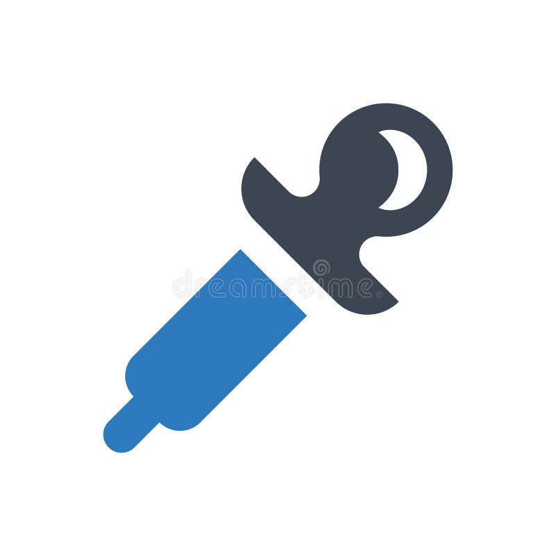 Color dropper icon stock vector. Illustration of picker - 230673955