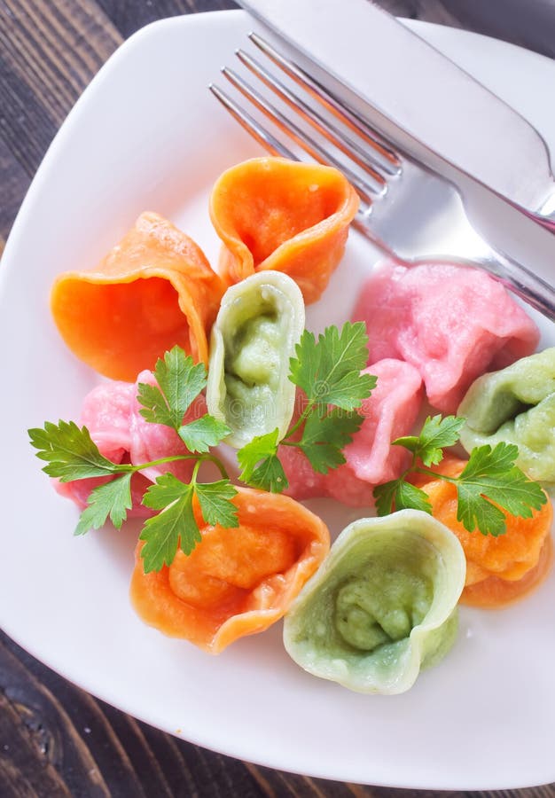 Color dumplings stock photo. Image of objects, organic - 40148594