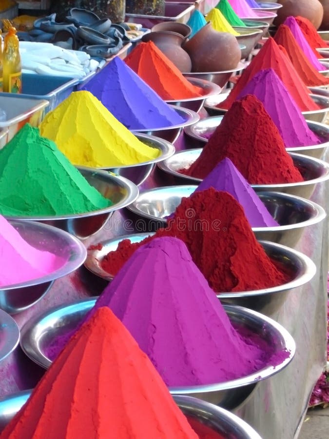 Color dyes in market stock image. Image of market, pile - 4787819