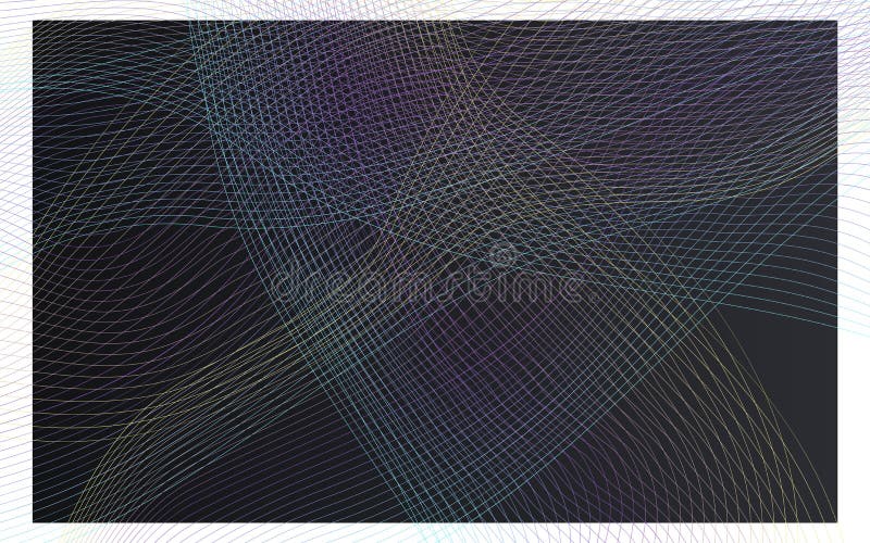 Color Dynamic Element Creative Vector Black Stock Vector - Illustration ...