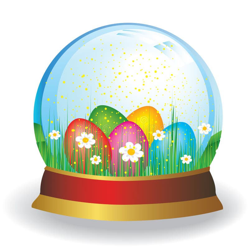 Color egg stock vector. Illustration of frame, floral - 8653759