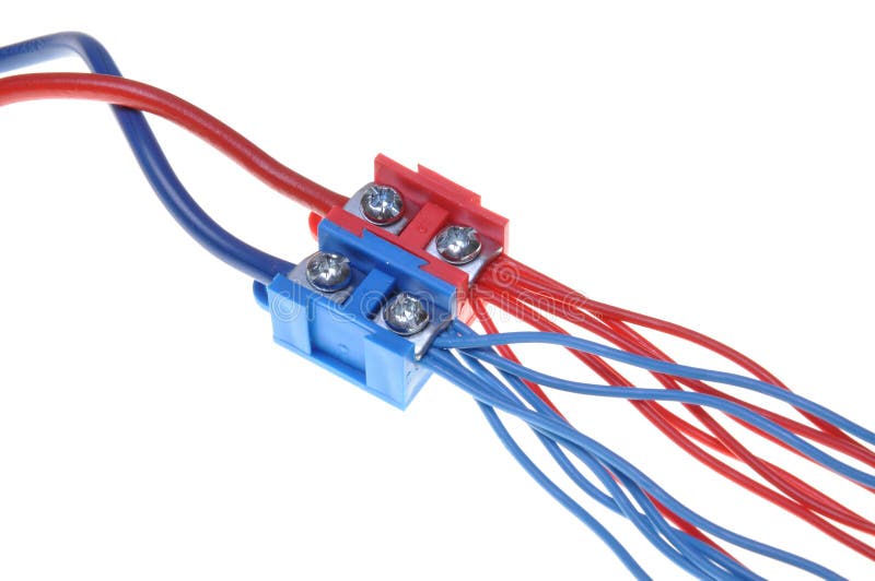 Terminal Block with Connected and Numbered Wires Leaving the Cable ... Terminal Block with Connected and Numbered Wires Leaving the Cable ...