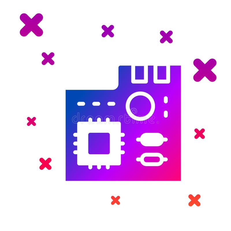 Electronic Components White Background Stock Illustrations – 968 ...