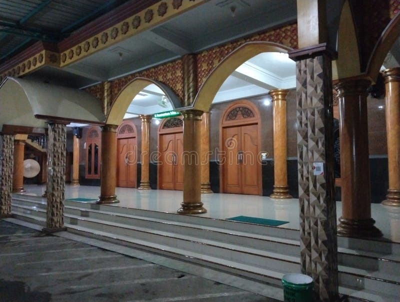 Color Example Mosque, House, and Office Stock Image - Image of mosque ...