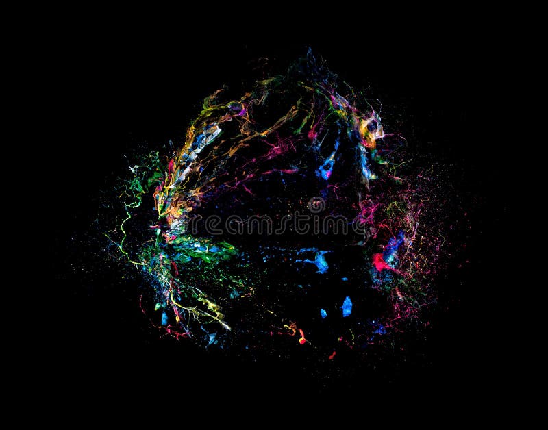 Color explosion background stock photo. Image of green - 63592576