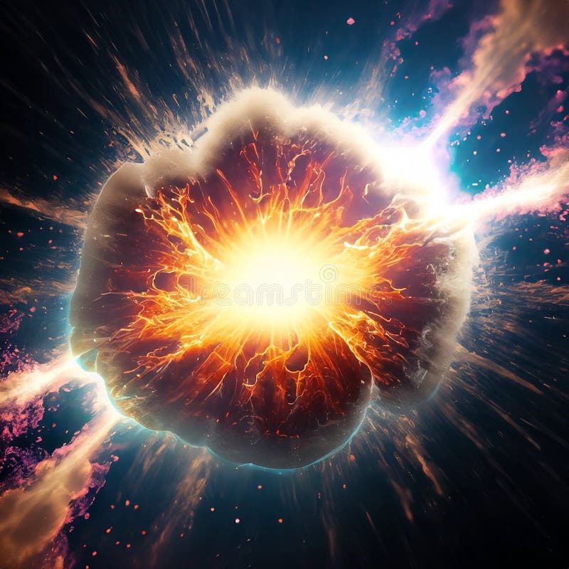 Color explosion stock illustration. Illustration of universe - 294648711