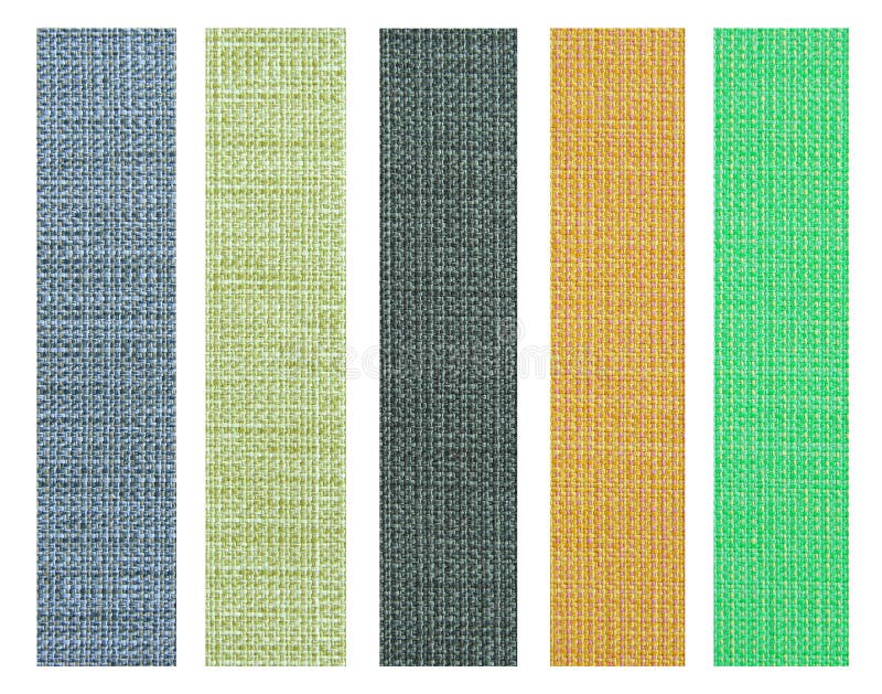 Color Fabric Texture Sample for Interior Design Stock Image - Image of ...
