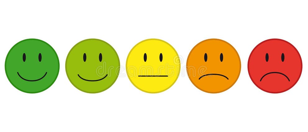 Smiley Good Bad Icons Stock Illustrations – 449 Smiley Good Bad Icons ...