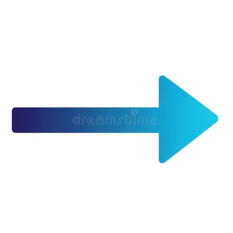 Gradient Blue Arrow Points Stock Illustrations – 468 Gradient Blue ...