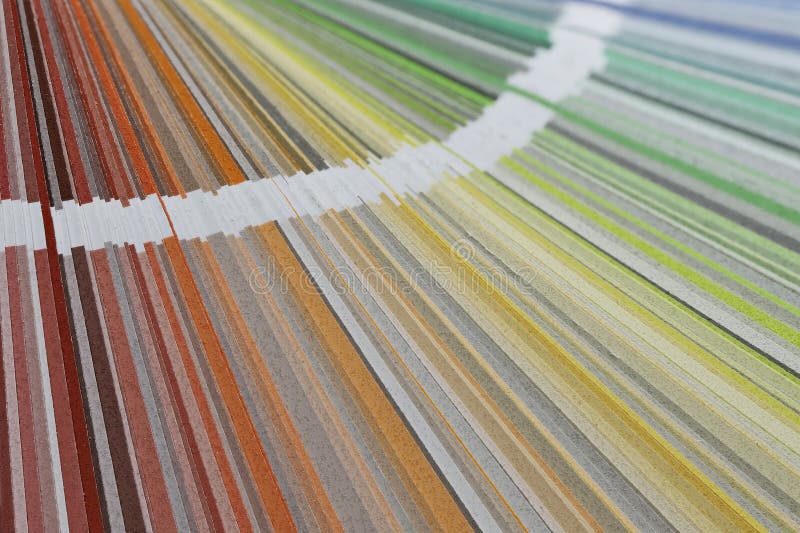 Color fan deck stock image. Image of creative, mixing - 236306597