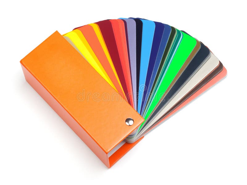 Color fan or swatch stock photo. Image of colorscale - 29751246