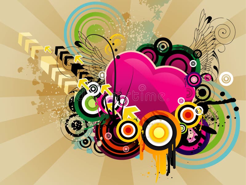 Color fantasy stock vector. Illustration of design, shape - 18175485