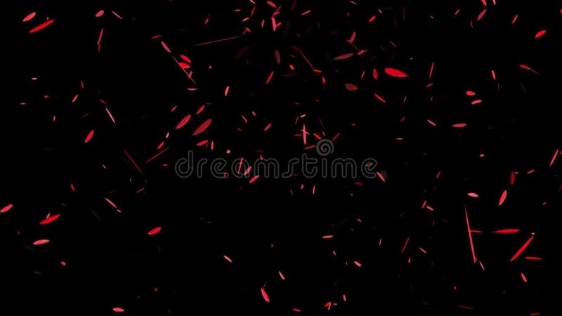 Color Feather Falling Particles Motion Graphics Stock Video - Video of ...