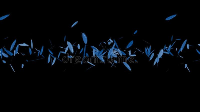 Color Feather Falling Particles Motion Graphics Stock Footage - Video ...