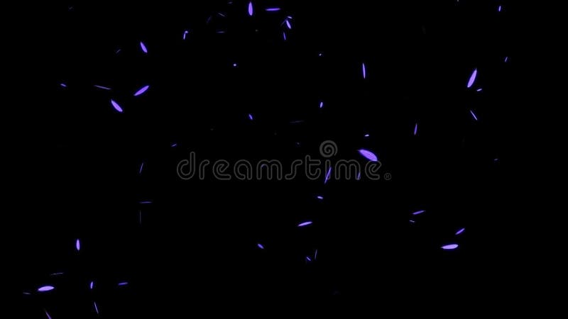 Color Feather Falling Particles Motion Graphics Stock Footage - Video ...