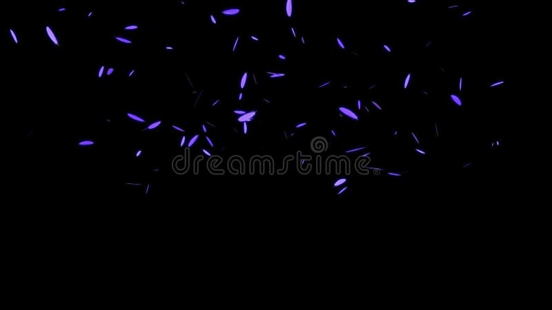 Color Feather Falling Particles Motion Graphics Stock Footage - Video ...