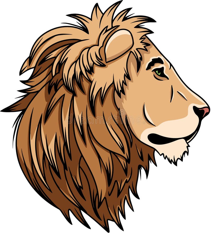 Lion clipart vector stock vector. Illustration of clipart - 276791635