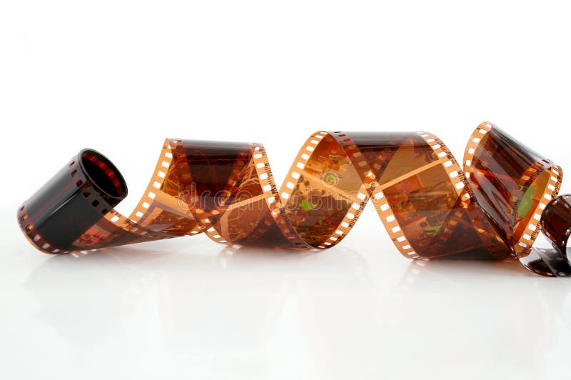 35mm Color Slide Film Frame Stock Illustration - Illustration of white ...