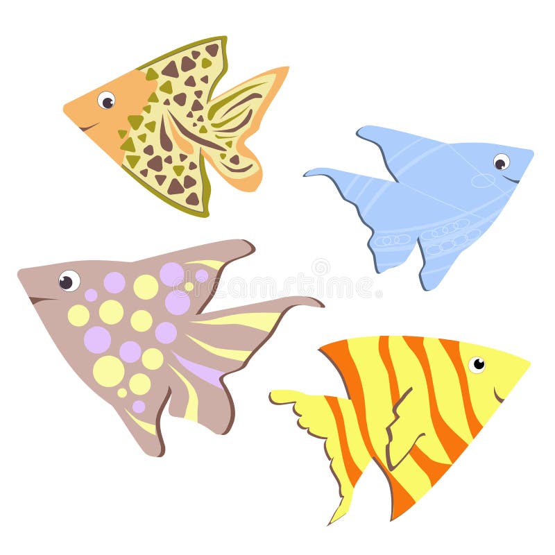 Color Fish design stock vector. Illustration of fauna - 49982360