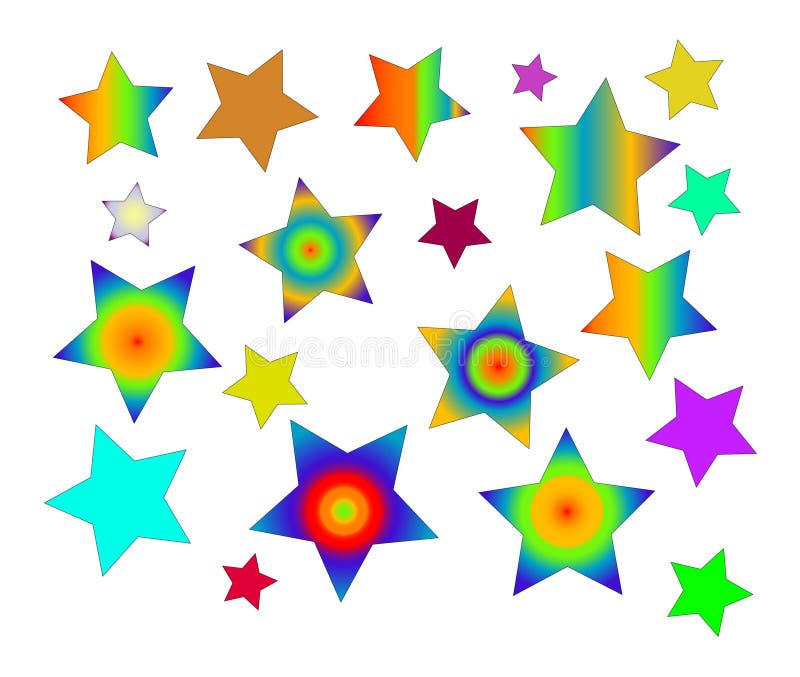 Five Point Star Union Logo Looped Infinity Vector. Stock Vector ...