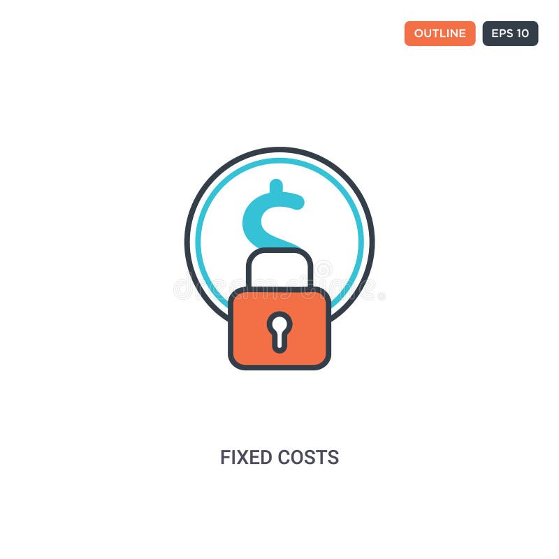 Fixed costs icon stock vector. Illustration of clipart - 156481240 Fixed costs icon stock vector. Illustration of clipart - 156481240