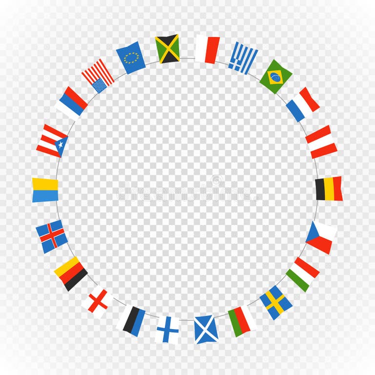 Countries Flags Circle Stock Illustrations – 2,327 Countries Flags ...