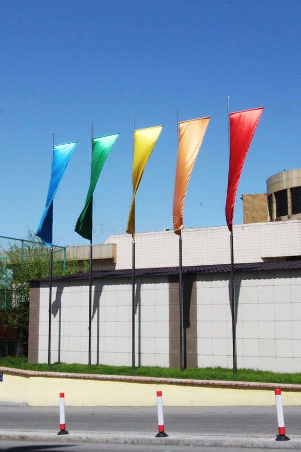 Color flags stock image. Image of abstract, background - 37772053