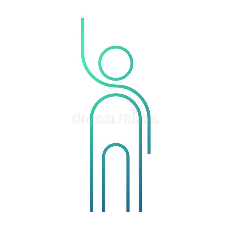 Color flat man stock vector. Illustration of color, internet - 143308128