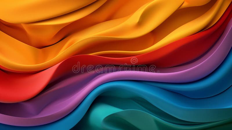 Color Flow: Fluid Abstraction of Rainbow Layers in Harmonic Transition ...