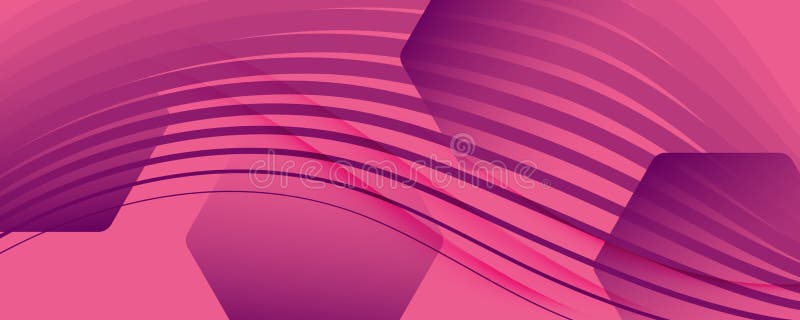 Color Flow Wave. Pink Dynamic Background Stock Illustration ...