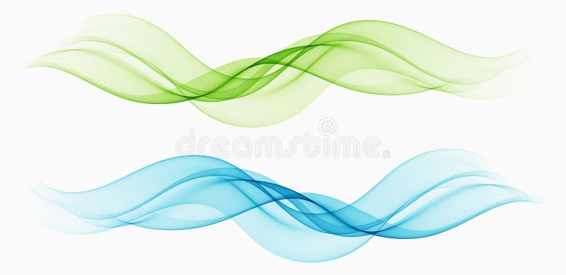 Color Flow of Wavy Lines, Abstract Waves Background. Vector Waves Set ...
