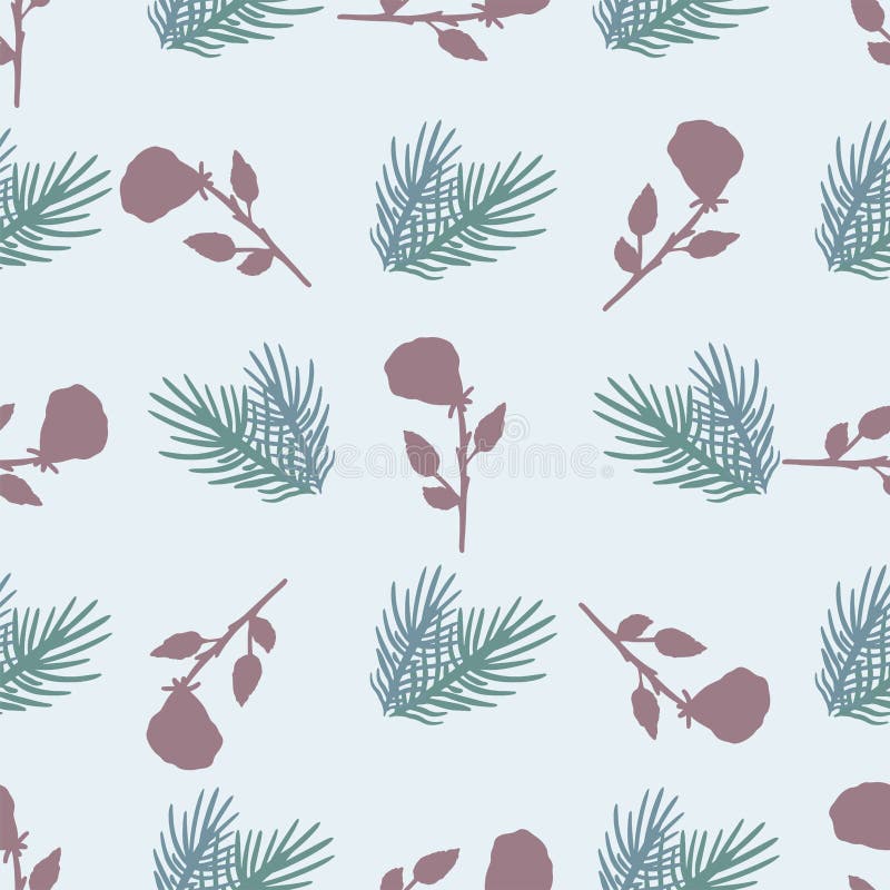 Color Flower Pattern in Doodle Technique. Vector Illustration Stock ...