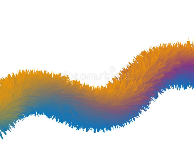 Color Fluffy Wave Abstract Modern Deluxe Background. Vector Design. Eps ...