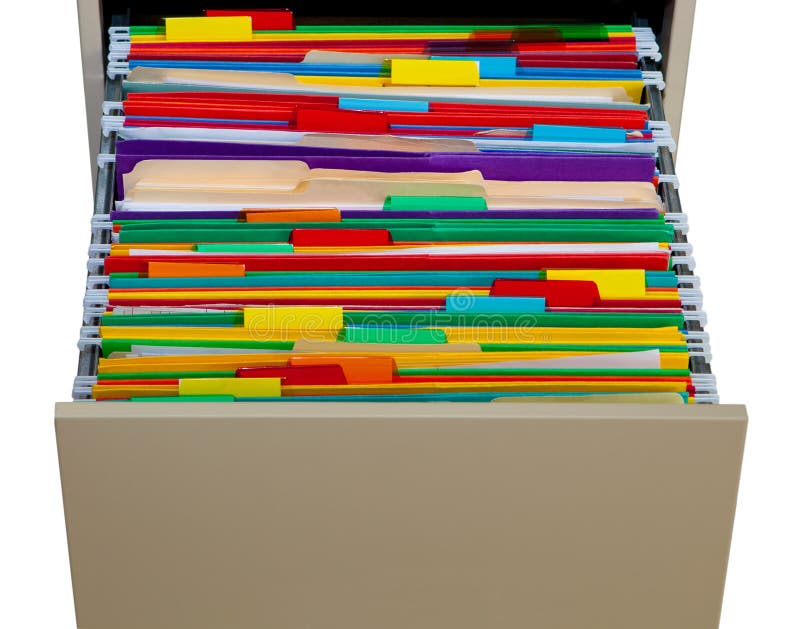File drawer stock image. Image of office, paper, paperwork - 4614073