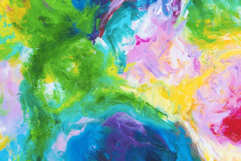 Color Fragments Stained on Paper from Art. Stock Image - Image of color ...