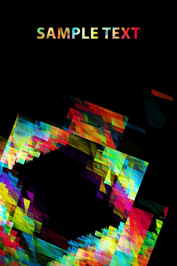 Color frame stock illustration. Illustration of space - 18001156