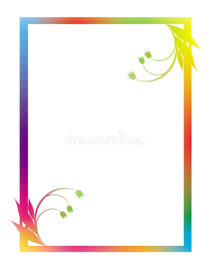 Color framework stock vector. Illustration of graphic - 4159160