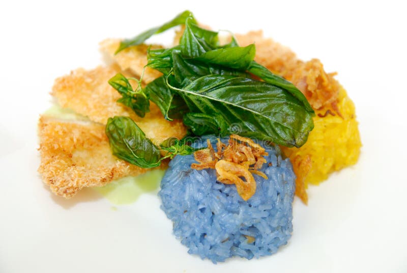 Color fried rice stock photo. Image of asian, oriental - 26314072