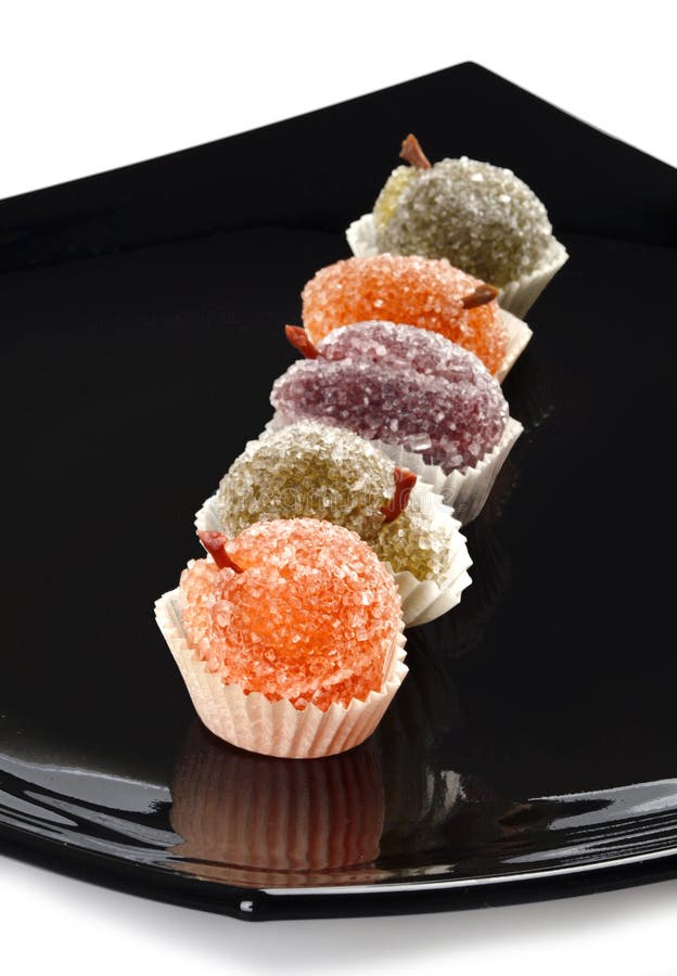 Color fruit jelly candies stock image. Image of pesca - 30346519