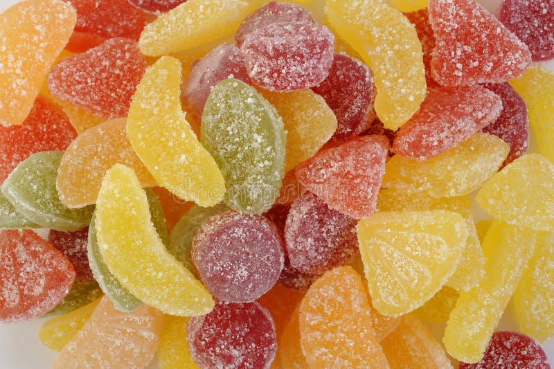 Color fruit jelly candy stock photo. Image of eating - 44792690