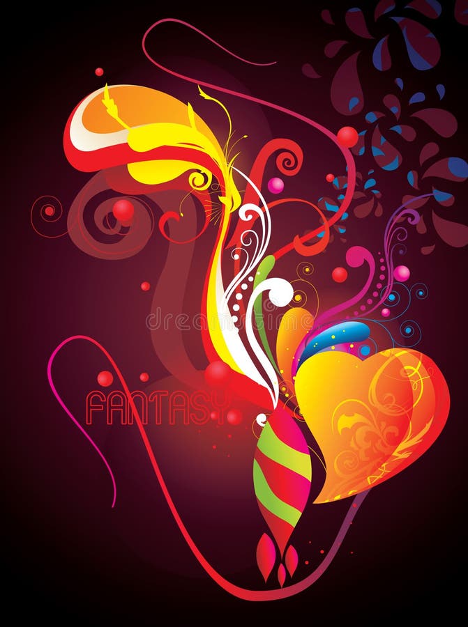 Fun Background Illustration Abstract Shapes Stock Illustrations ...