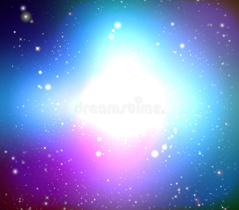 Color galaxy stock illustration. Illustration of fantasy - 54205110