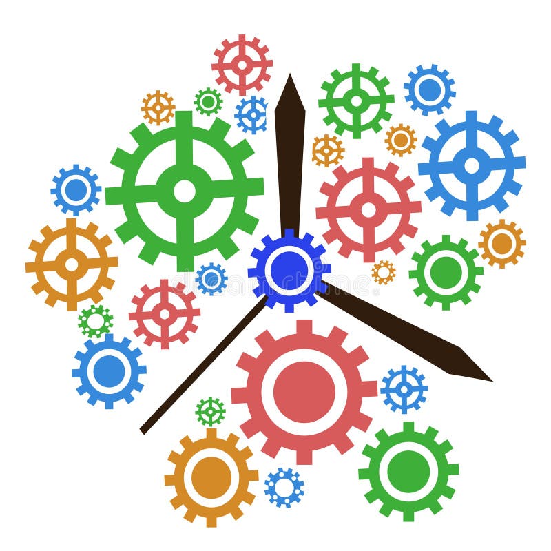 Cog Gear Clock Stock Illustrations – 15,927 Cog Gear Clock Stock ...