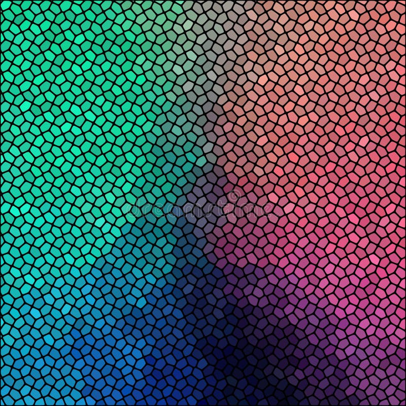 Color Geometric Design. Abstract Pebbles Eps 10 Stock Vector ...